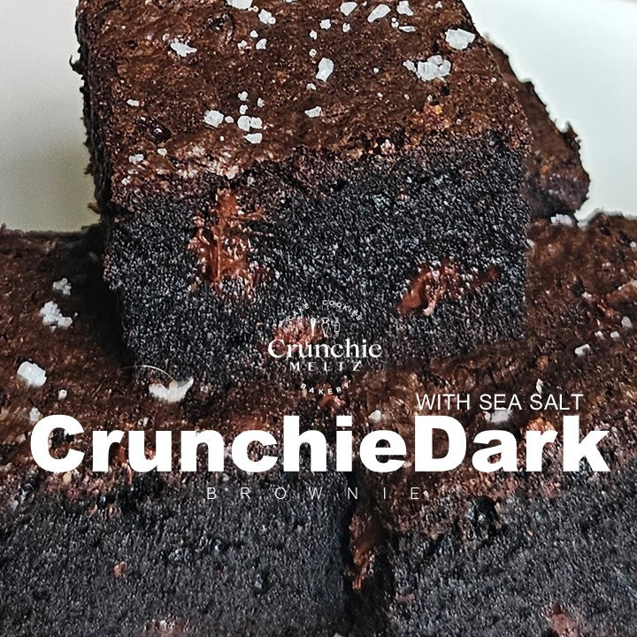 CrunchieDark Brownie (Sea Salt) – Crunchie Meltz